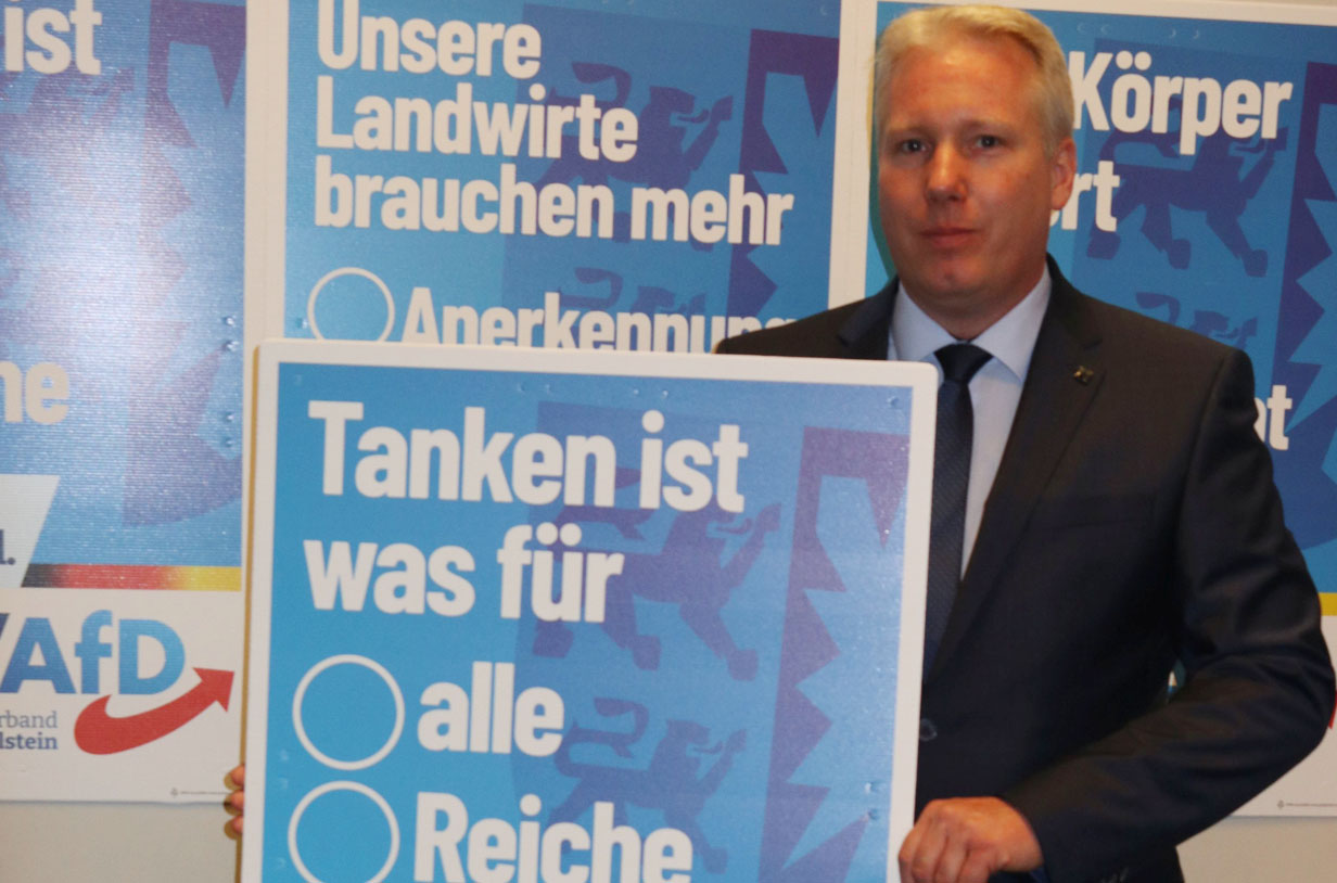 Afd Schleswig Holstein Stellt Kampagne Zur Landtagswahl Vor
