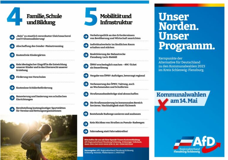 Unser Norden Unser Programm Zur Kommunalwahl Am 14 Mai Afd